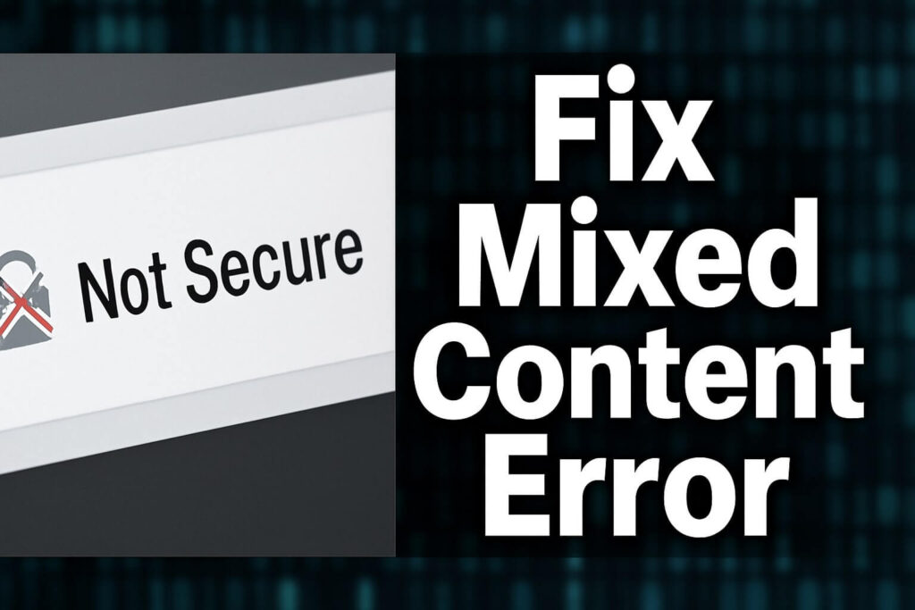 Mixed Content Error WordPress Fix: 5 SSL Solutions (2025)